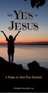 Say YES to Jesus - Finding God Among Us